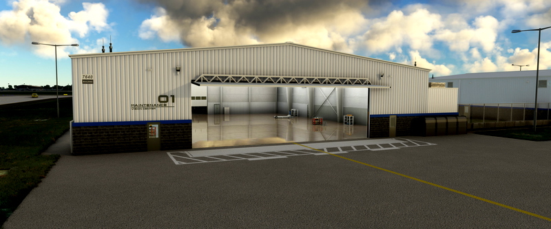 Cirrus Aircraft Vision Center at KTYS for Microsoft Flight Simulator | MSFS