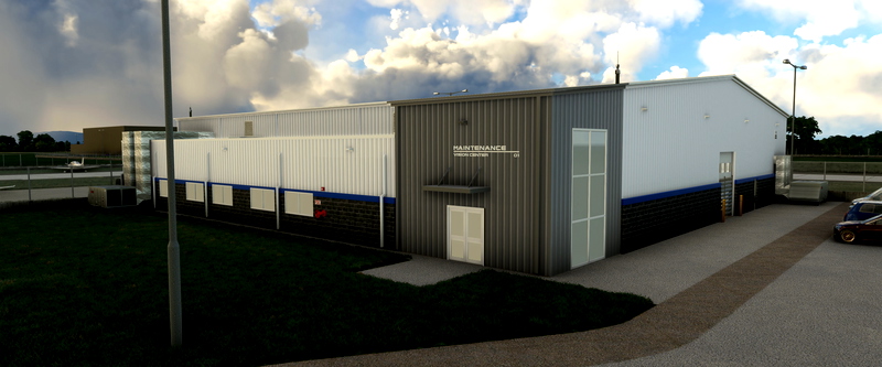 Cirrus Aircraft Vision Center at KTYS for Microsoft Flight Simulator | MSFS