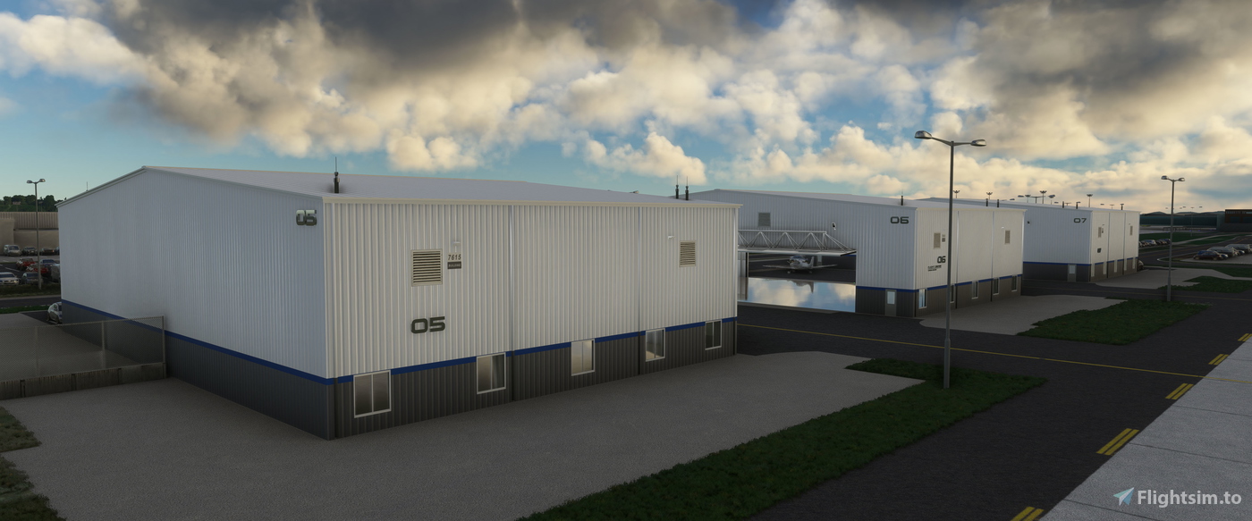 Cirrus Aircraft Vision Center at KTYS for Microsoft Flight Simulator | MSFS