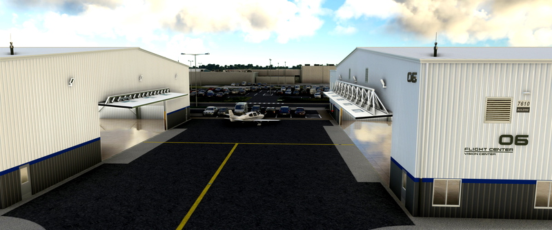 Cirrus Aircraft Vision Center at KTYS for Microsoft Flight Simulator | MSFS