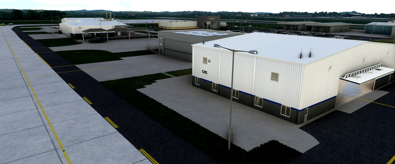 Cirrus Aircraft Vision Center at KTYS for Microsoft Flight Simulator | MSFS