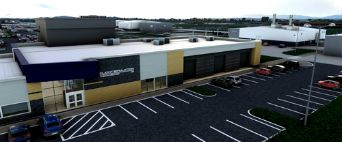 Cirrus Aircraft Vision Center at KTYS for Microsoft Flight Simulator | MSFS