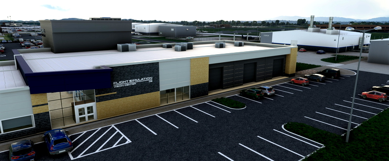 Cirrus Aircraft Vision Center at KTYS for Microsoft Flight Simulator | MSFS