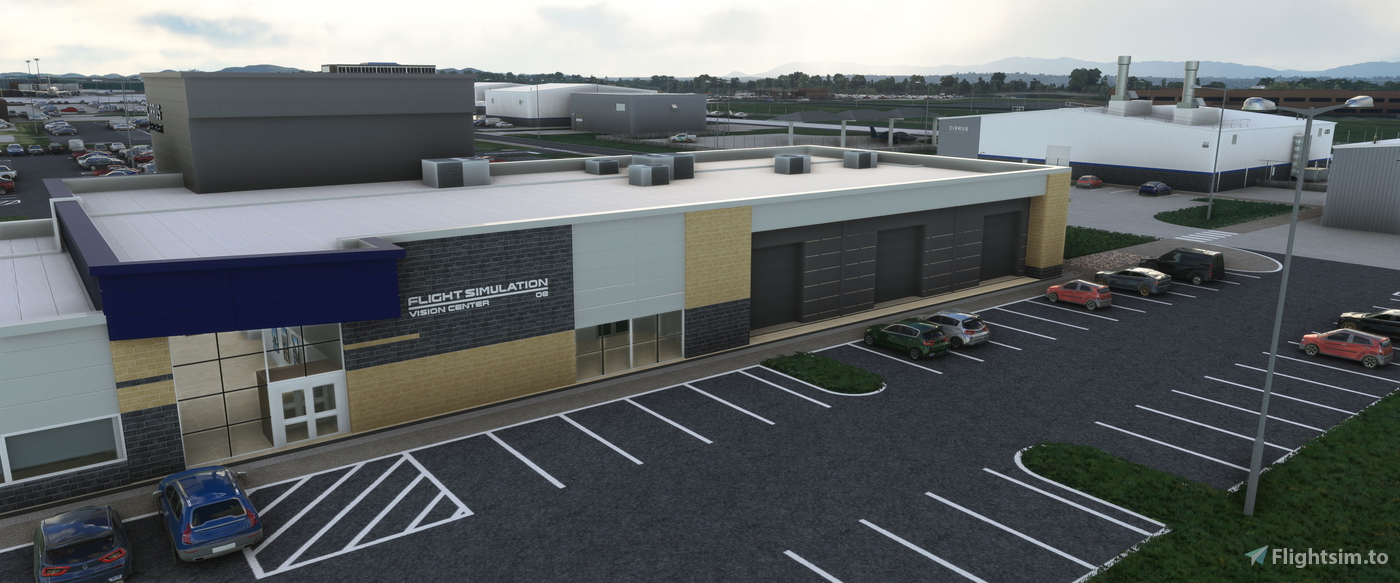 Cirrus Aircraft Vision Center at KTYS for Microsoft Flight Simulator | MSFS