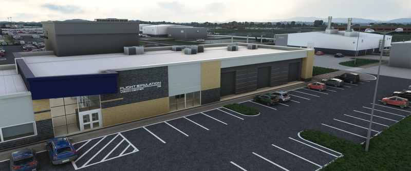 Cirrus Aircraft Vision Center at KTYS for Microsoft Flight Simulator | MSFS