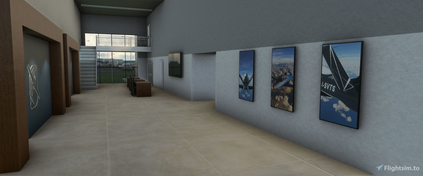 Cirrus Aircraft Vision Center at KTYS for Microsoft Flight Simulator | MSFS