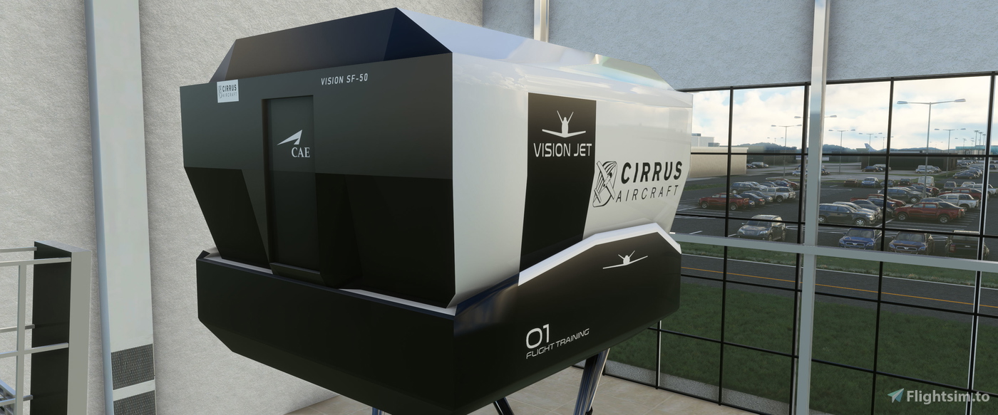 Cirrus Aircraft Vision Center at KTYS for Microsoft Flight Simulator | MSFS