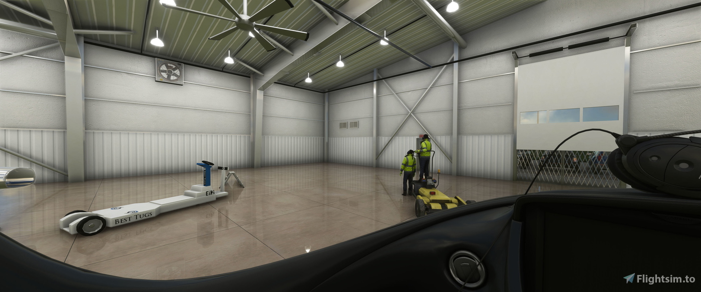 Cirrus Aircraft Vision Center at KTYS for Microsoft Flight Simulator | MSFS