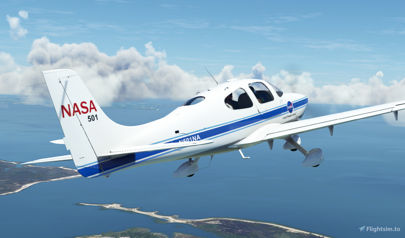 Cirrus SR22 NASA Langley Research Center livery for Microsoft Flight ...