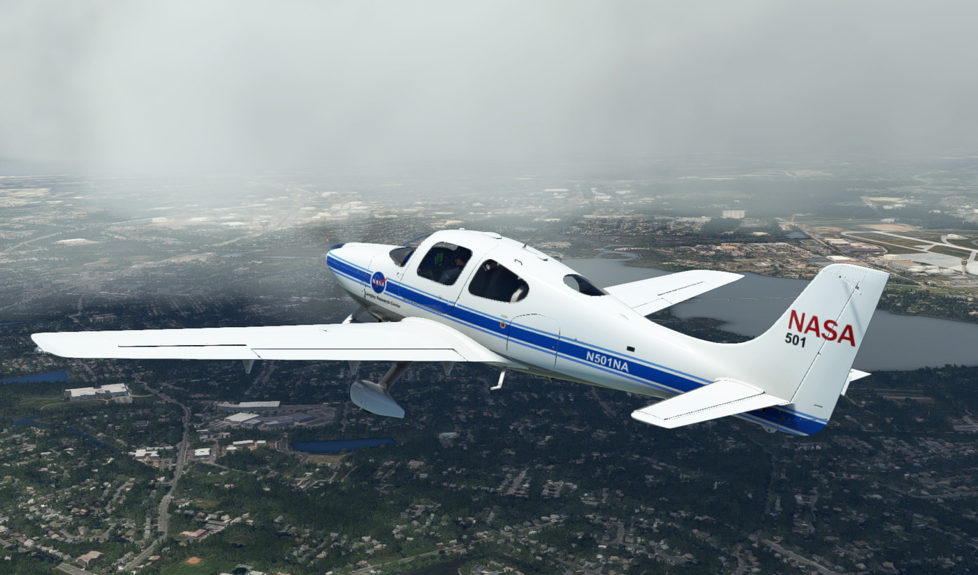 Cirrus SR22 NASA Langley Research Center livery for Microsoft Flight ...