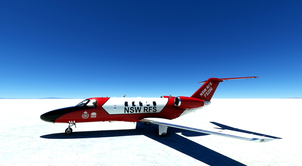 Citation CJ4 NSW RFS FireScan 201 for Microsoft Flight Simulator | MSFS