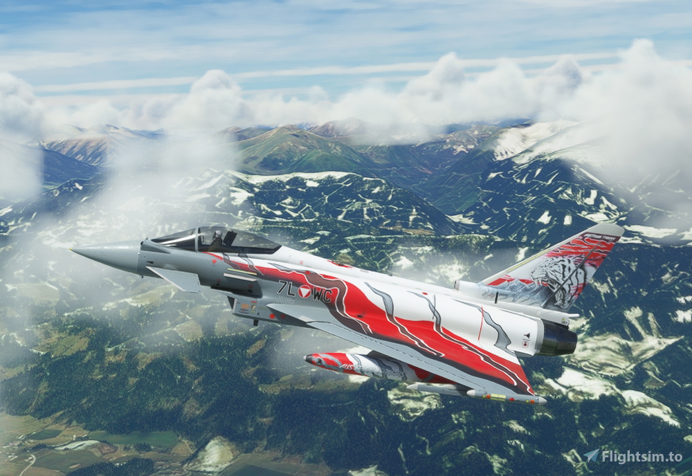 CJ Simulations Typhoon Austrian 7L-WC_V1.1 for Microsoft Flight ...