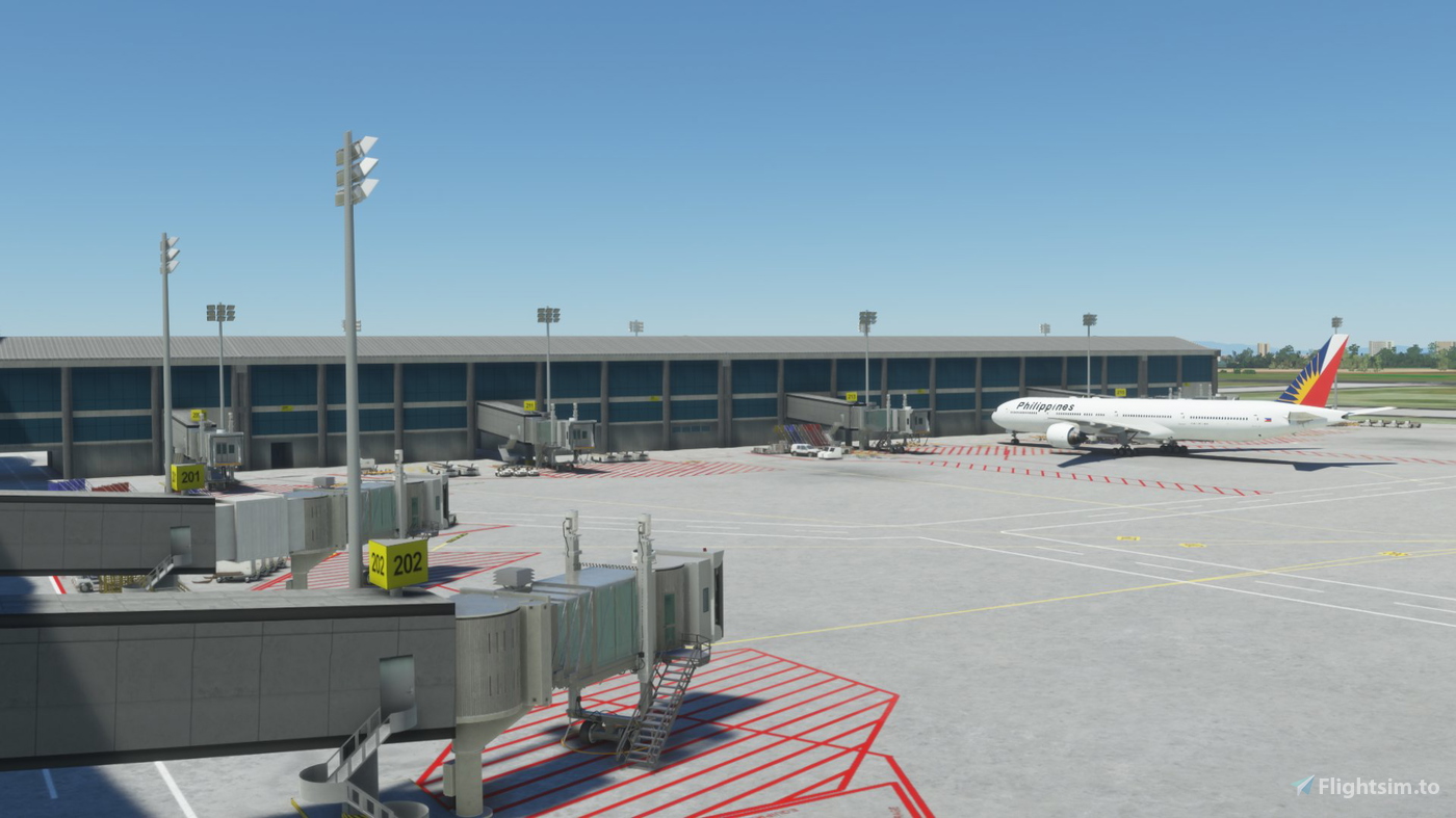 Clark International Airport - OMNI Airfield (RPLC) for Microsoft Flight ...
