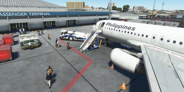 RPLL Ninoy-Aquino - FSLTL Static Aircraft pour Microsoft Flight ...