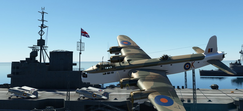 Coastal Command livery for Virtavia Short Stirling for Microsoft Flight ...