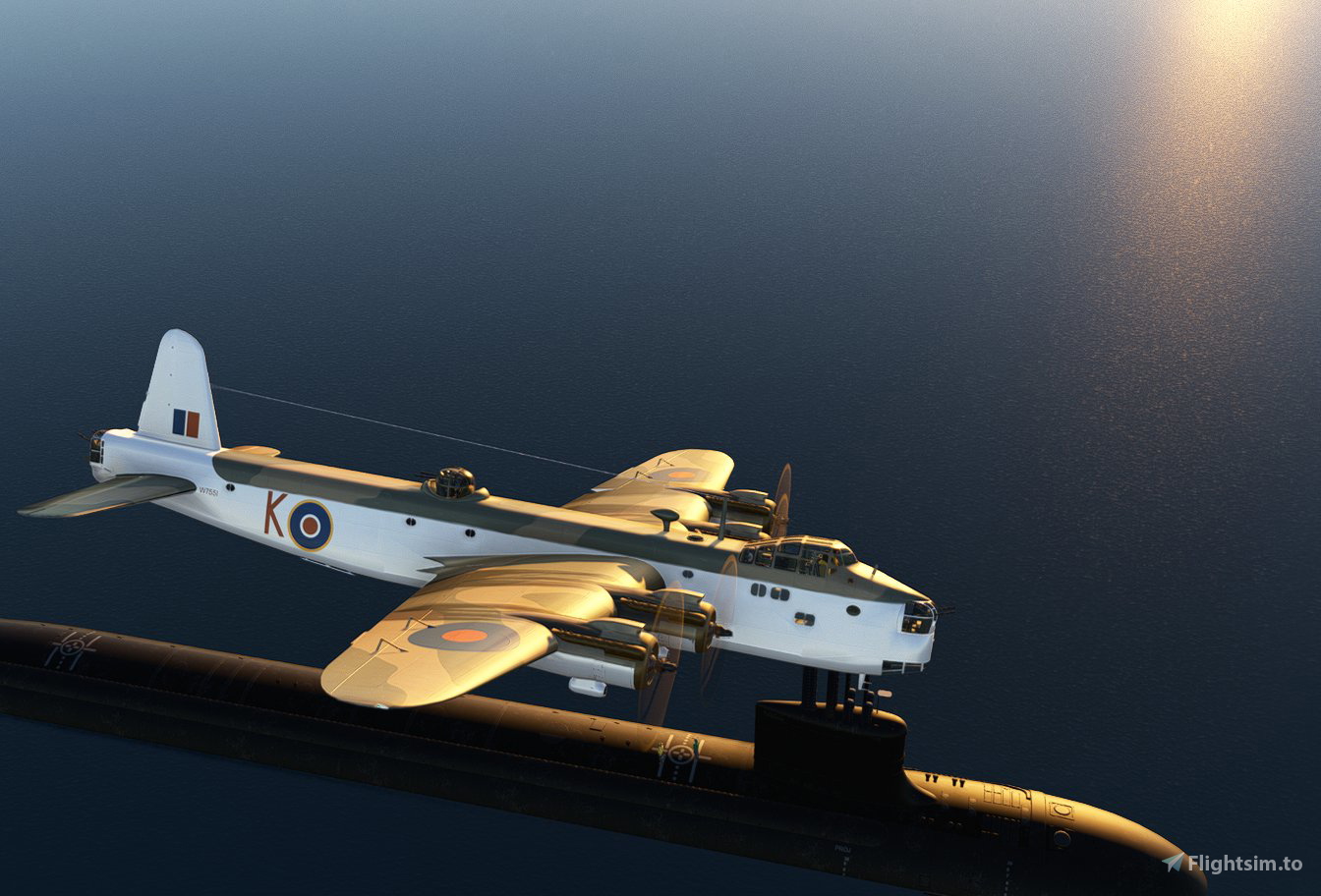 Coastal Command livery for Virtavia Short Stirling for Microsoft Flight ...