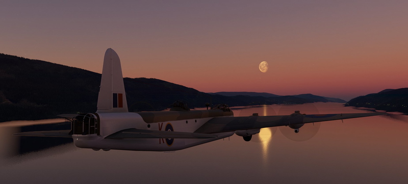 Coastal Command livery for Virtavia Short Stirling for Microsoft Flight ...