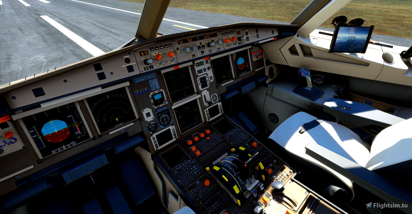 cockpit FENIX A320 RGSfrancevoyage for Microsoft Flight Simulator | MSFS