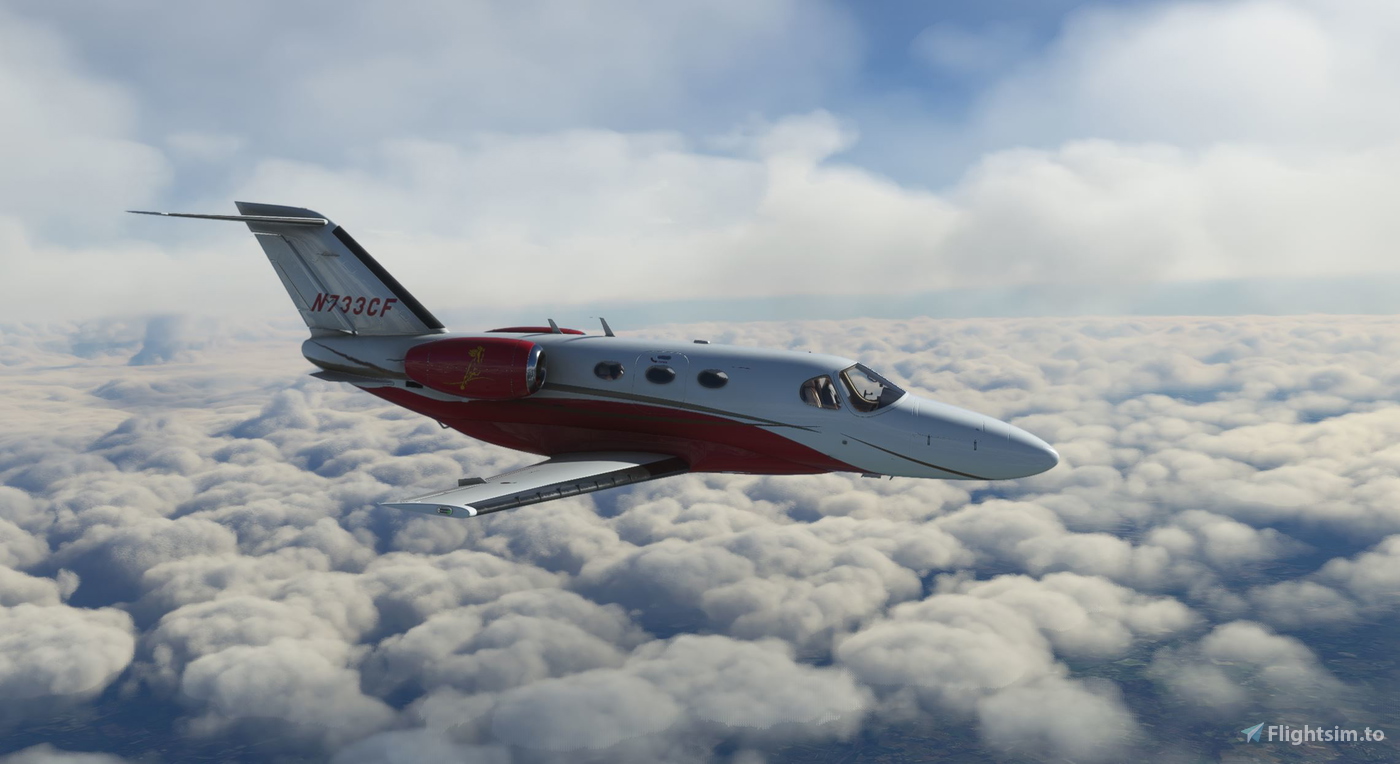 cockspur-c510-livery-N733CF for Microsoft Flight Simulator | MSFS