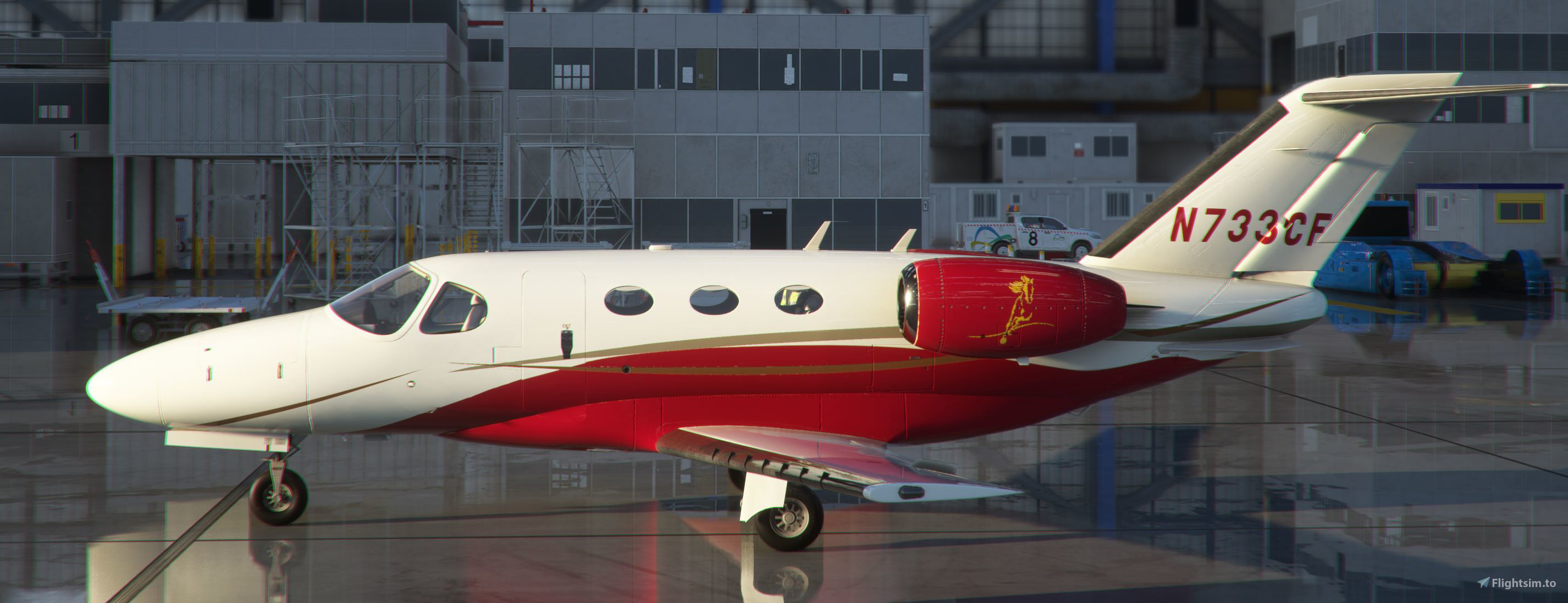 cockspur-c510-livery-N733CF for Microsoft Flight Simulator | MSFS