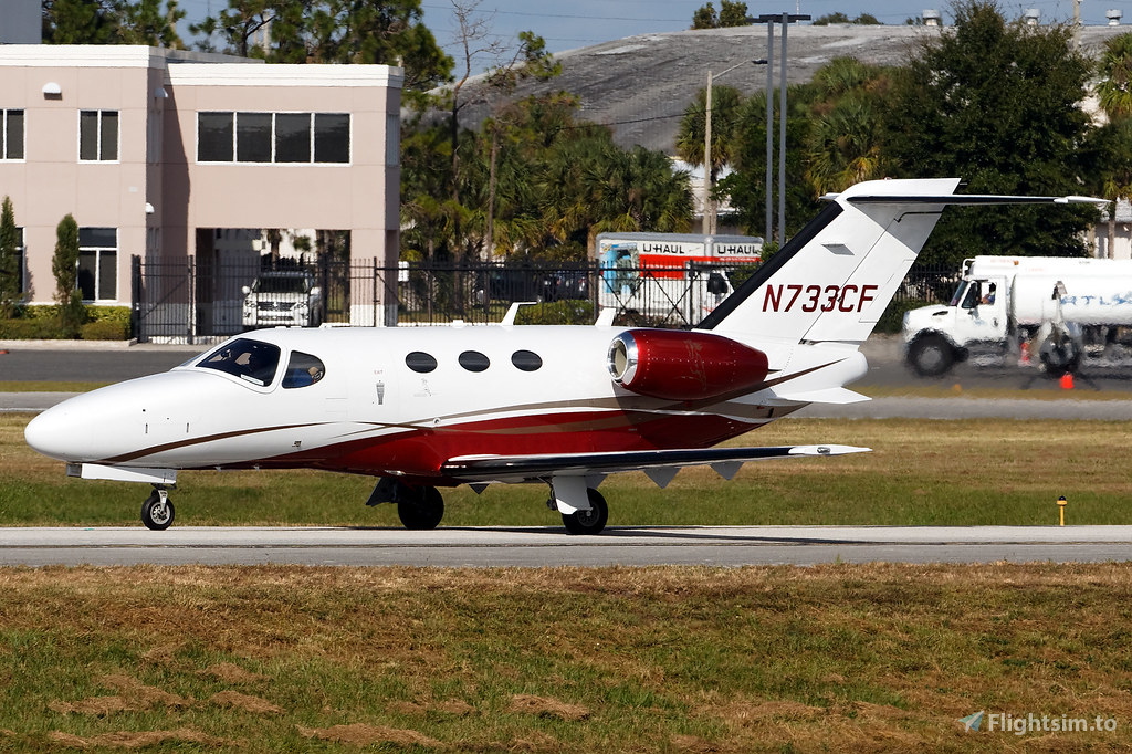 cockspur-c510-livery-N733CF for Microsoft Flight Simulator | MSFS