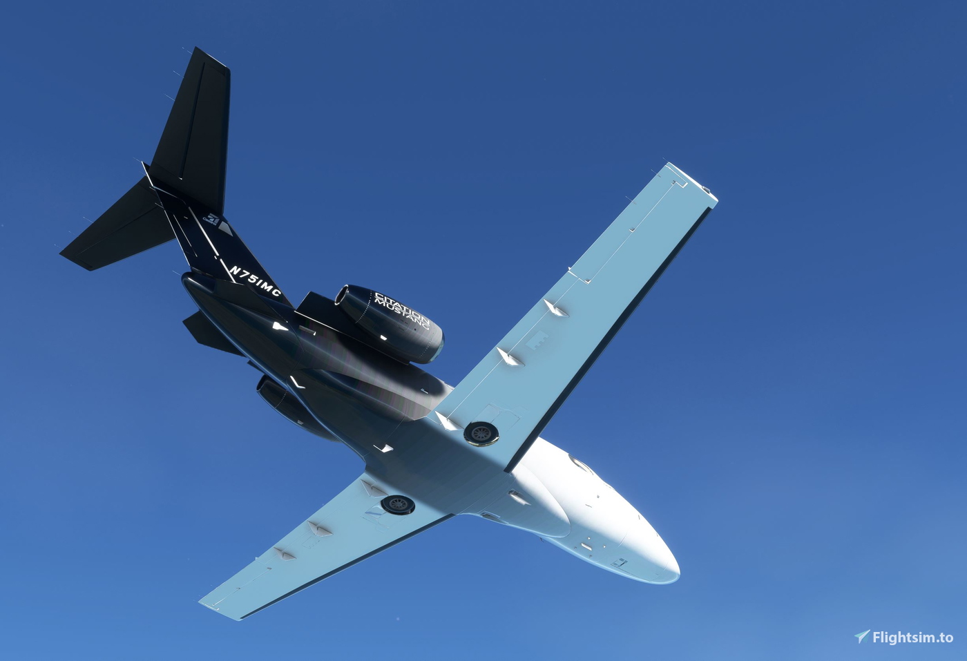cockspur-c510-livery-N751MC per Microsoft Flight Simulator | MSFS