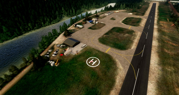 Penticton, B.C. CYYF for Microsoft Flight Simulator | MSFS