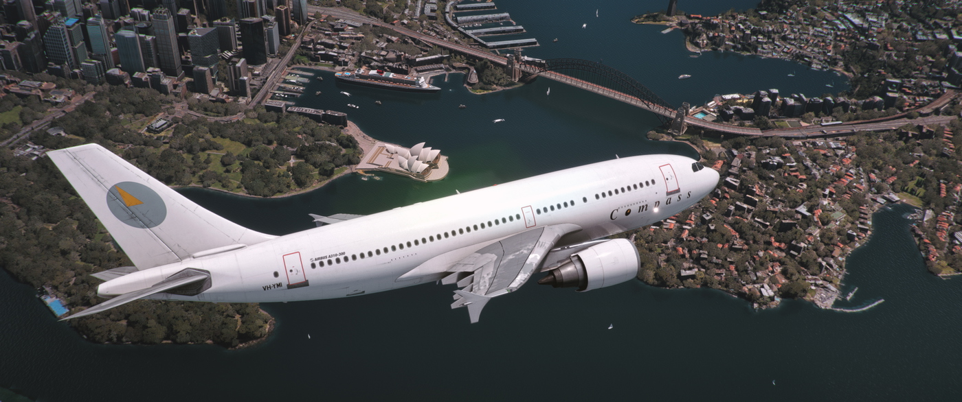 Compass Airlines (AU) VH-YMI for Microsoft Flight Simulator | MSFS