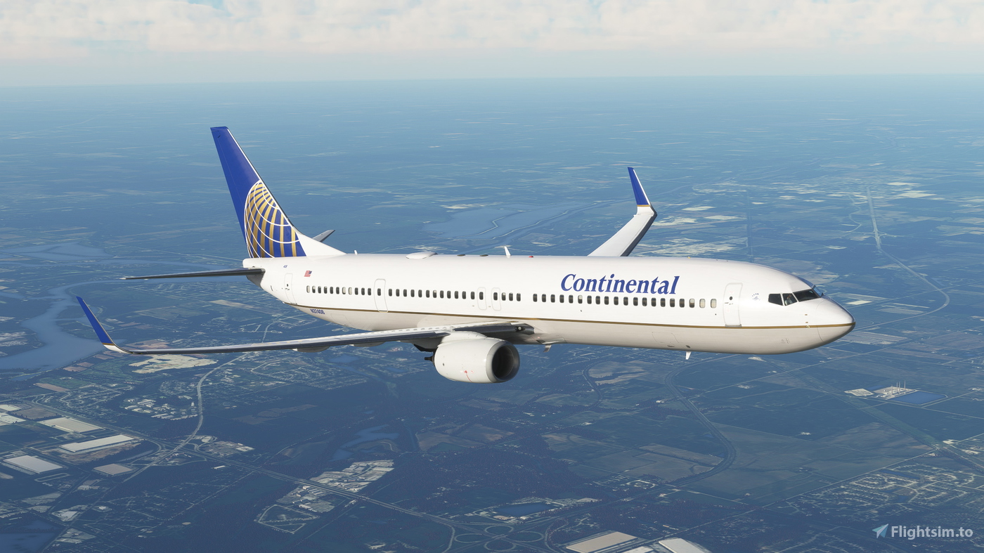Continental - PMDG 737-900ER for Microsoft Flight Simulator | MSFS