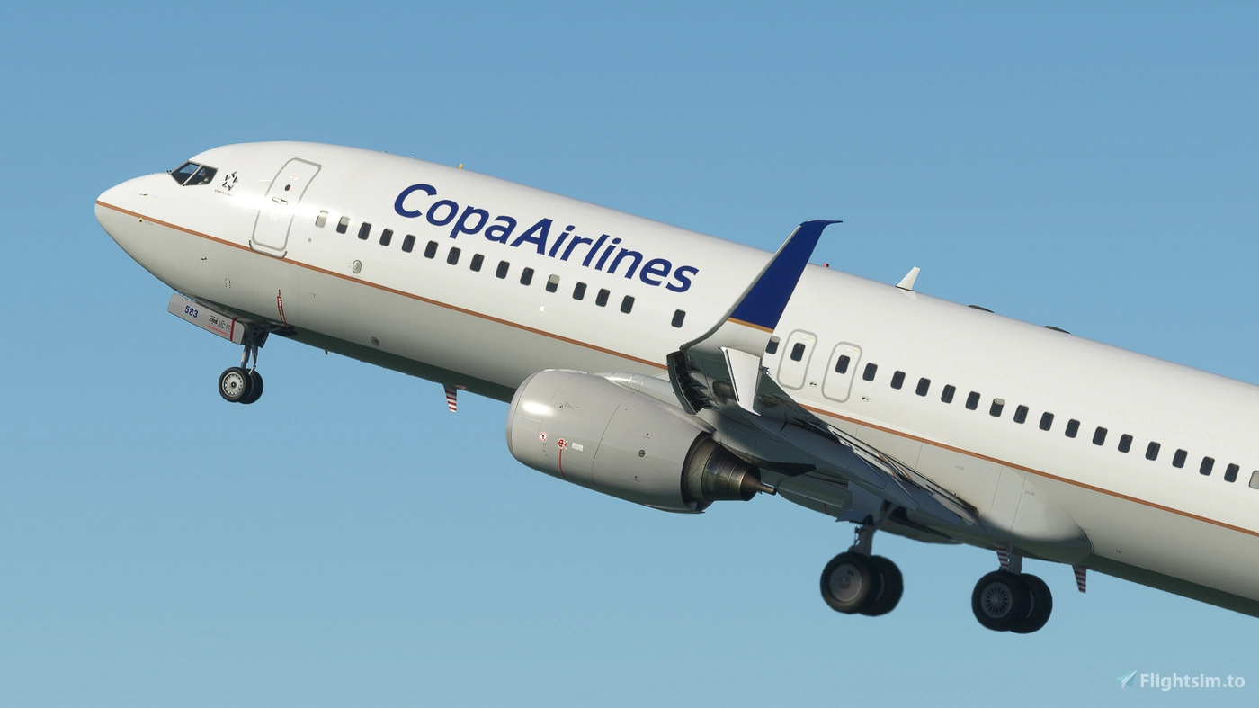 Copa Airlines 737-800 (HP-1842CMP) for Microsoft Flight Simulator | MSFS