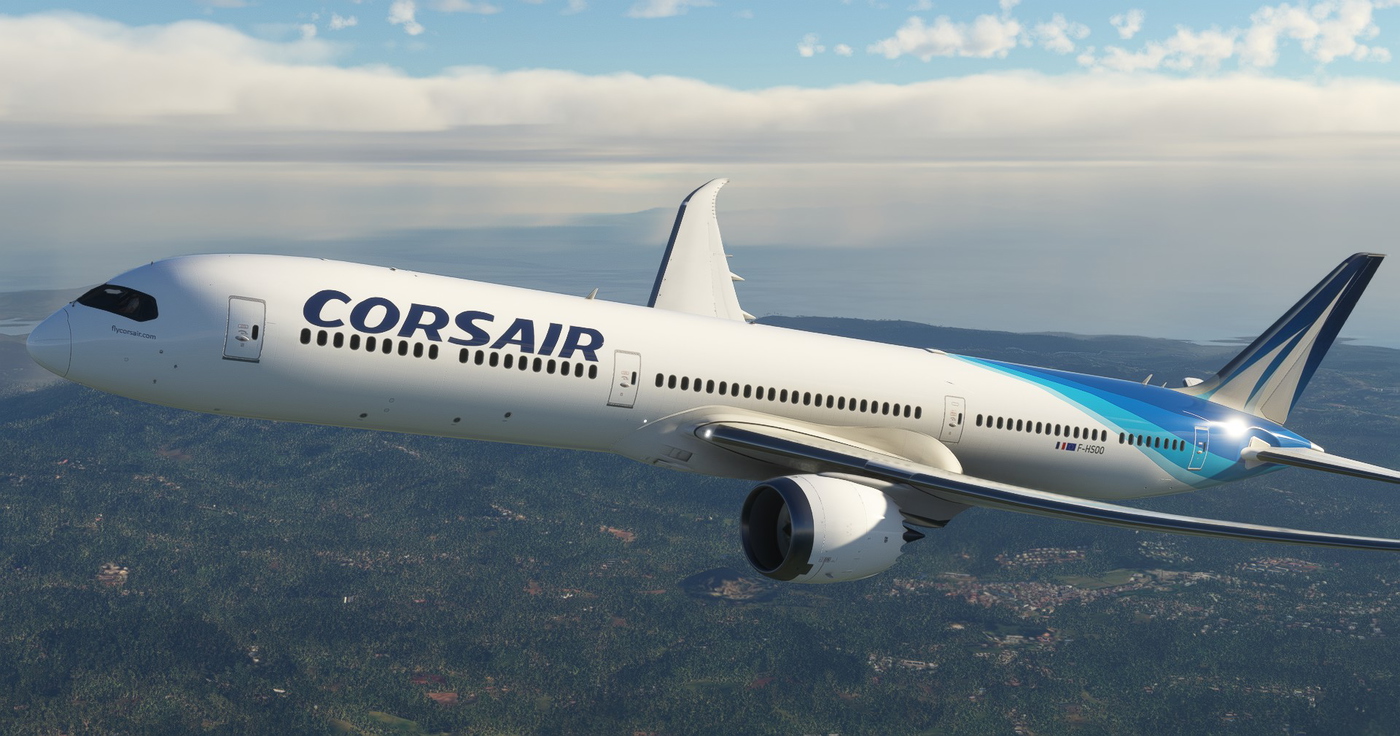 Corsair International Asobo B787-10 for Microsoft Flight Simulator | MSFS
