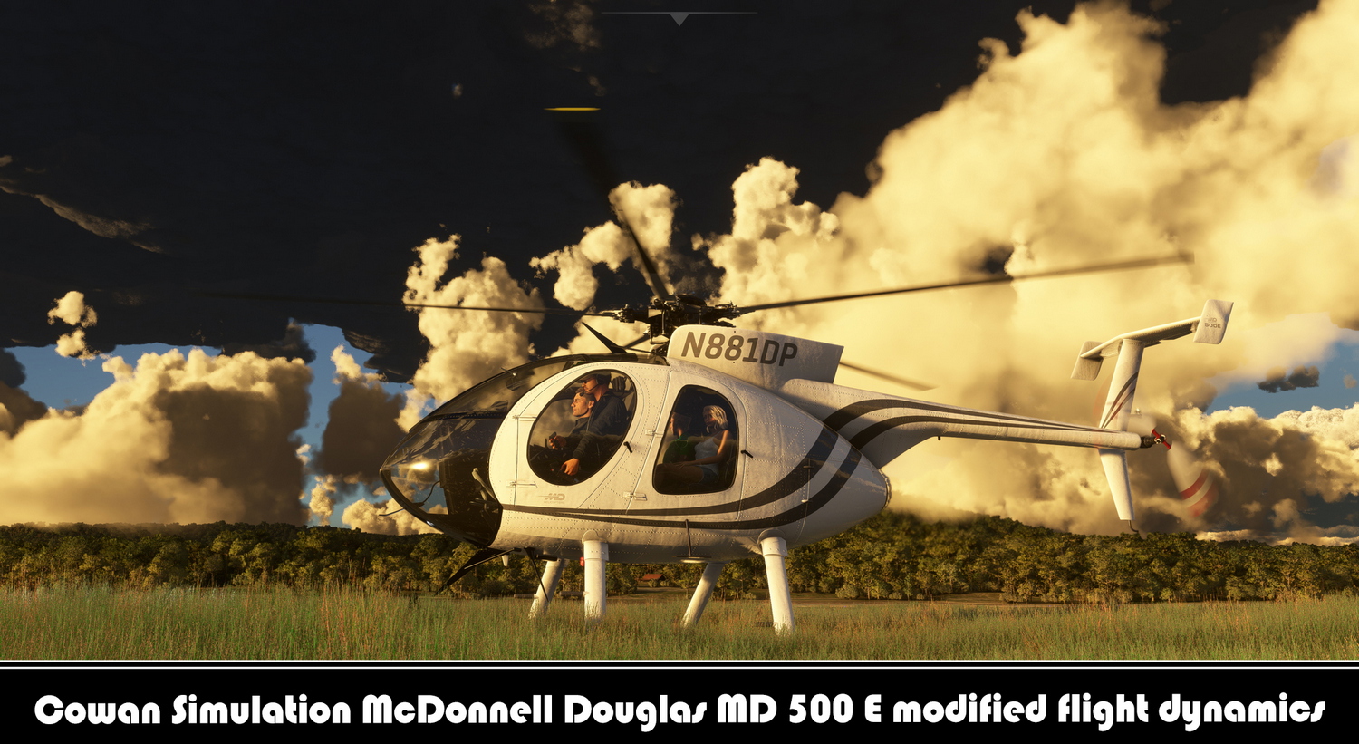 Cowan McDonnell Douglas MD 500 E modified flight dynamics - MSFS Add-on ...
