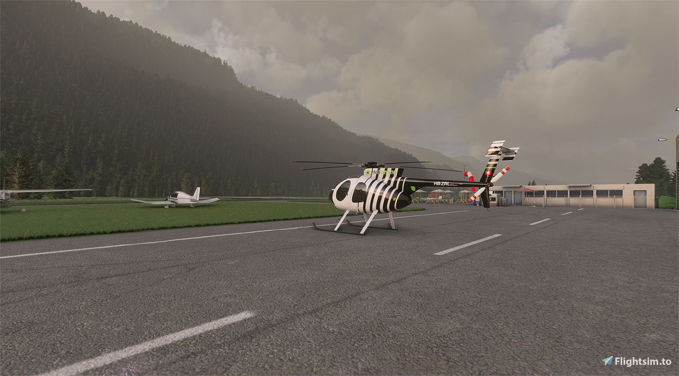 CowanSim MD500E HeliTamina "Zebra" HB-ZRL for Microsoft Flight ...