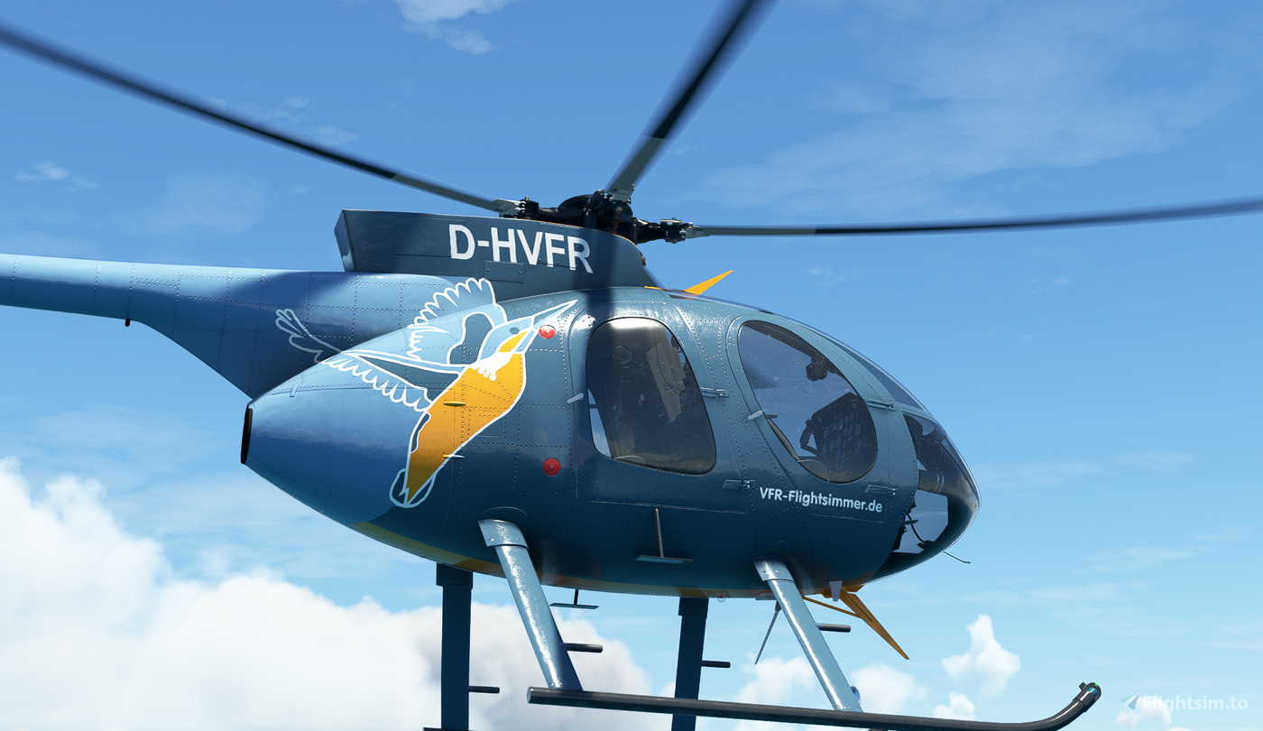 Cowansim MD500E D-HVFR VFR-Flightsimmmer.de for Microsoft Flight ...