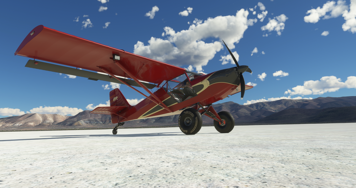 CrimsonFox -- //42 KitFox Fox2 Livery for Microsoft Flight Simulator | MSFS