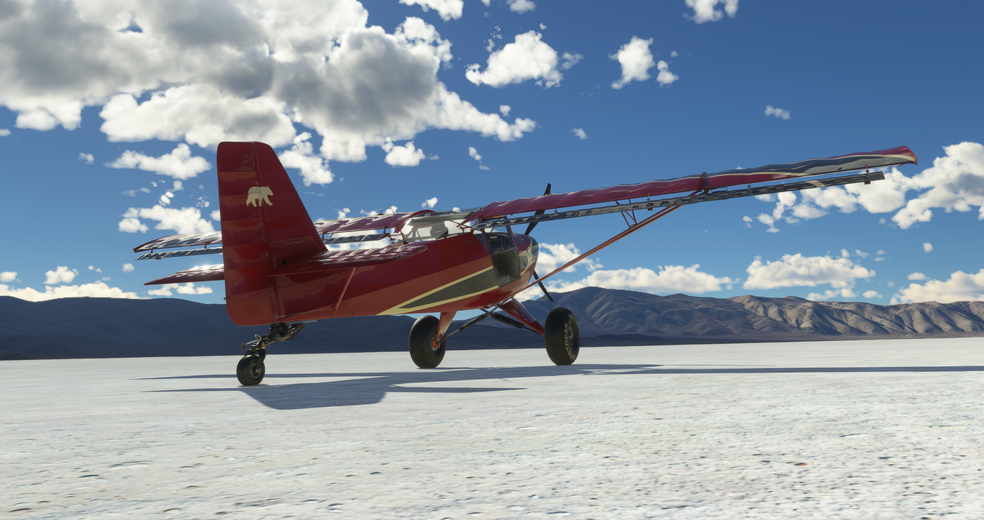 CrimsonFox -- //42 KitFox Fox2 Livery for Microsoft Flight Simulator | MSFS