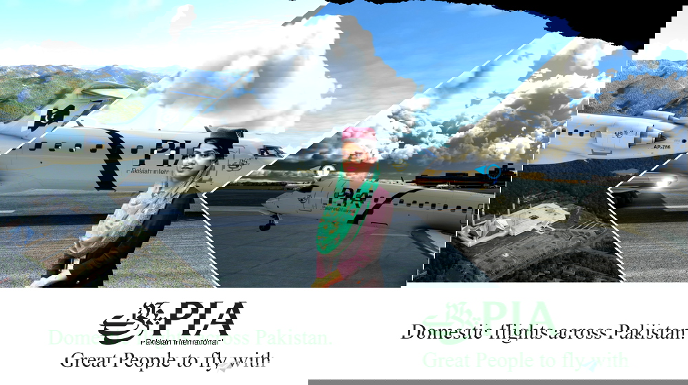 [CRJ-700] Pakistan International Airlines (PIA) Livery - Sabz Hilali ...