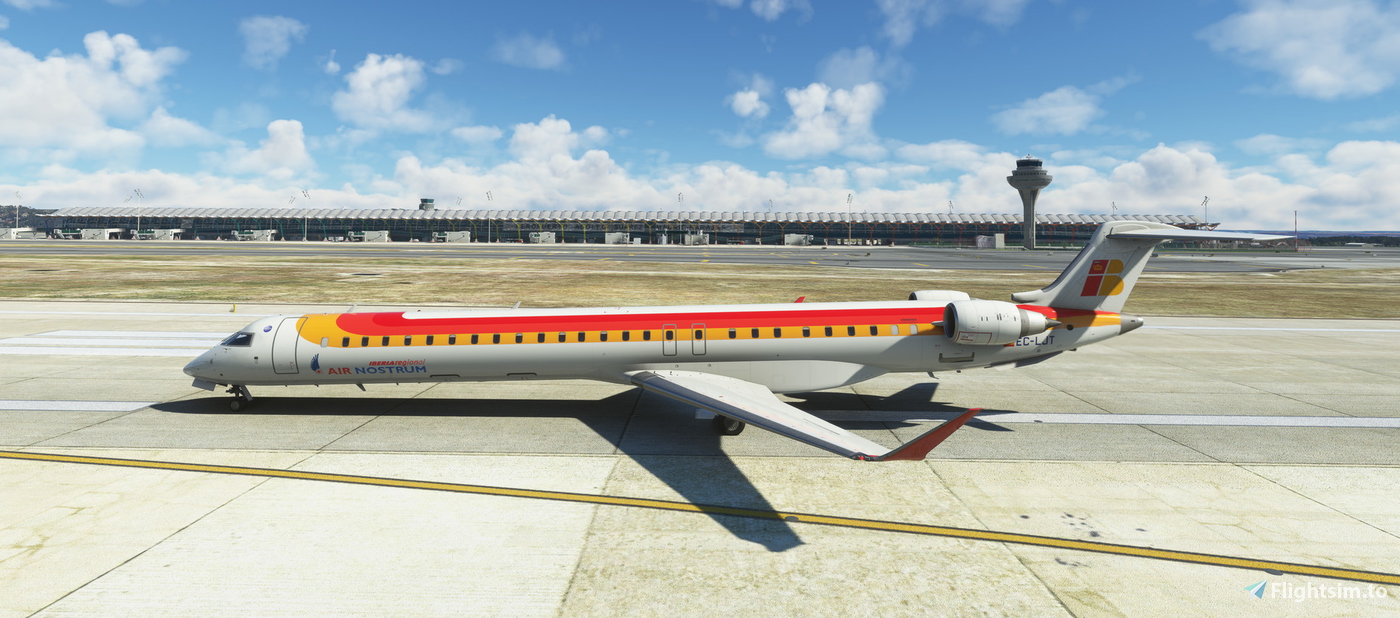 [CRJ V2 ONLY] - CRJ1000 AIR NOSTRUM - EC-LJT - 4K for Microsoft Flight ...