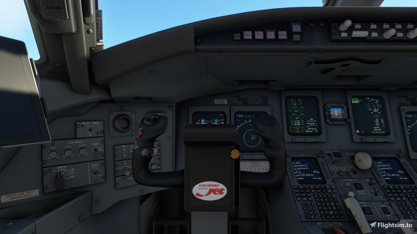 [CRJ V2 ONLY] - CRJ1000 AIR NOSTRUM - EC-MSB - 4K para Microsoft Flight ...