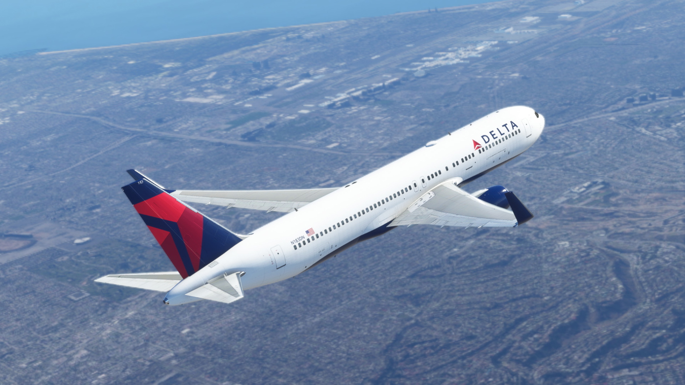 [CS B767-300ER] Delta Airlines N183DN w/ Winglet [8K] Livery for ...