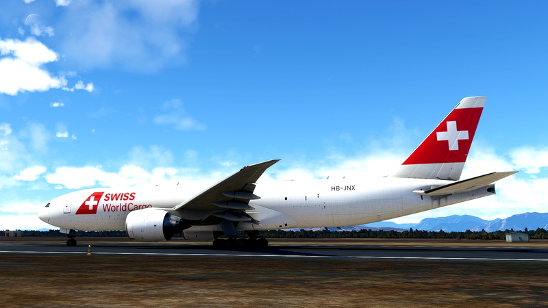 CS Boeing 777F Swiss World Cargo "HB-JNX" (Fictional) for Microsoft ...