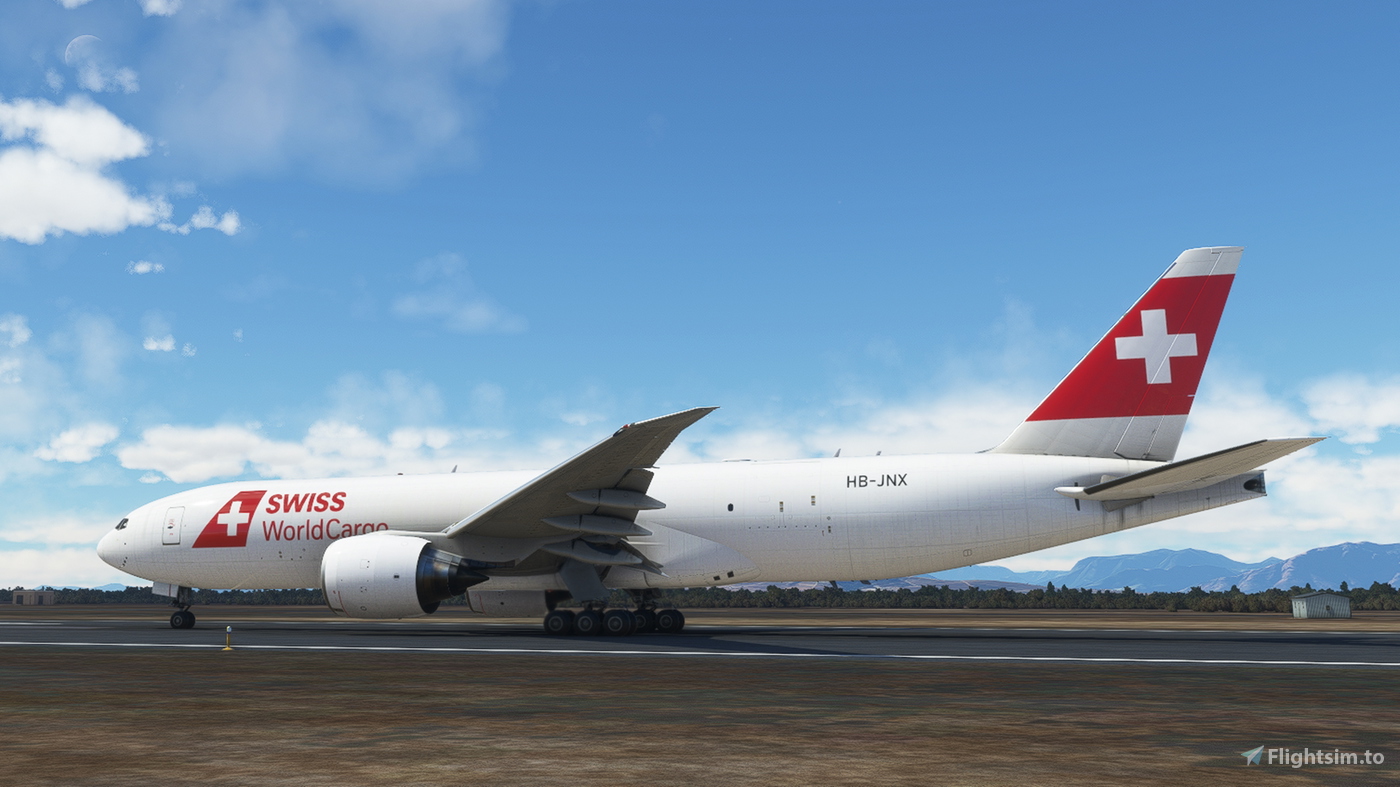 CS Boeing 777F Swiss World Cargo "HB-JNX" (Fictional) for Microsoft ...