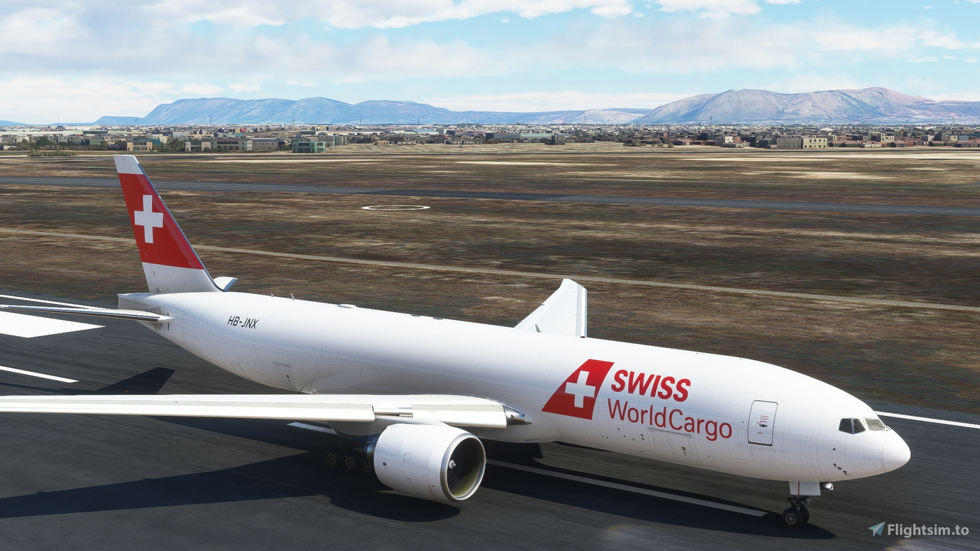 CS Boeing 777F Swiss World Cargo "HB-JNX" (Fictional) for Microsoft ...