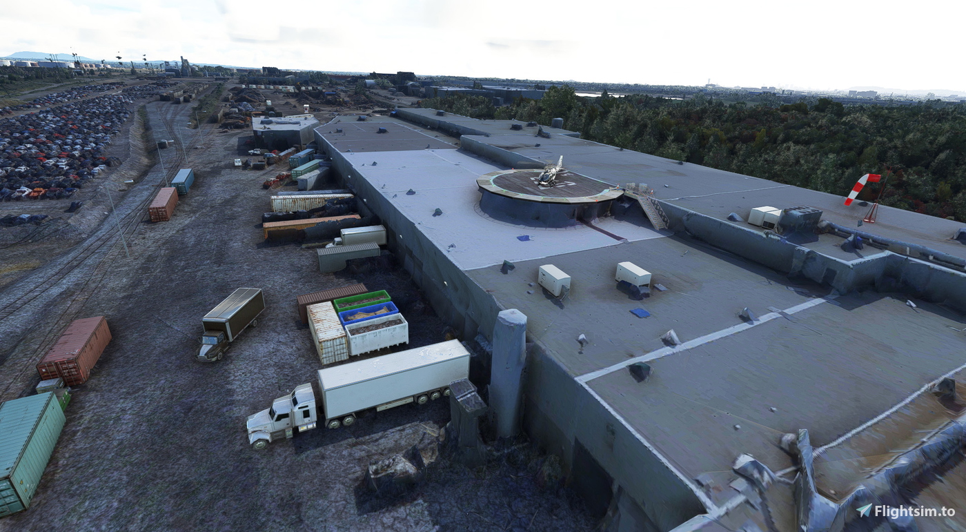 CSH9 Montreal East (AIM) Heliport for Microsoft Flight Simulator | MSFS