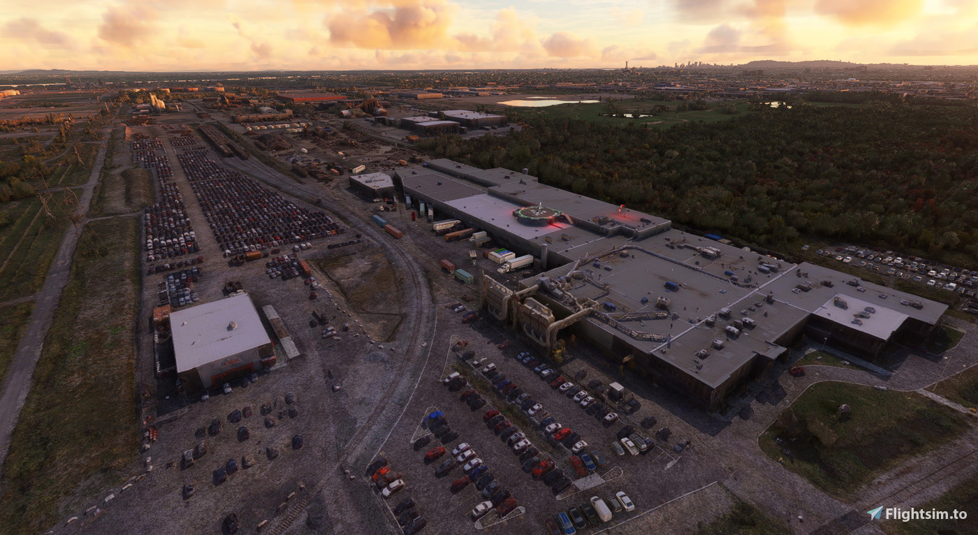 CSH9 Montreal East (AIM) Heliport for Microsoft Flight Simulator | MSFS