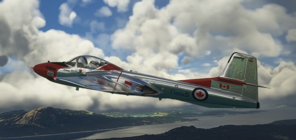 RCAF Fictitious livery for Microsoft Flight Simulator | MSFS