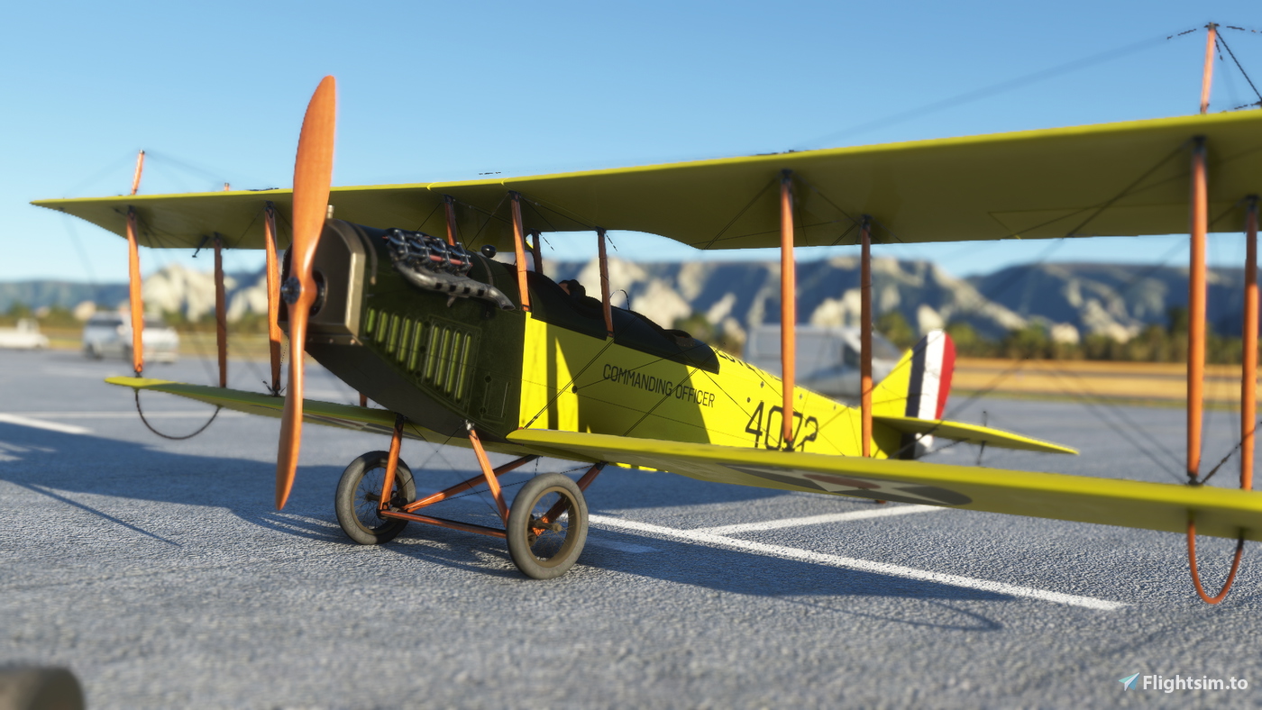 Curtiss JN-4 Jenny 4072 livery for Microsoft Flight Simulator | MSFS