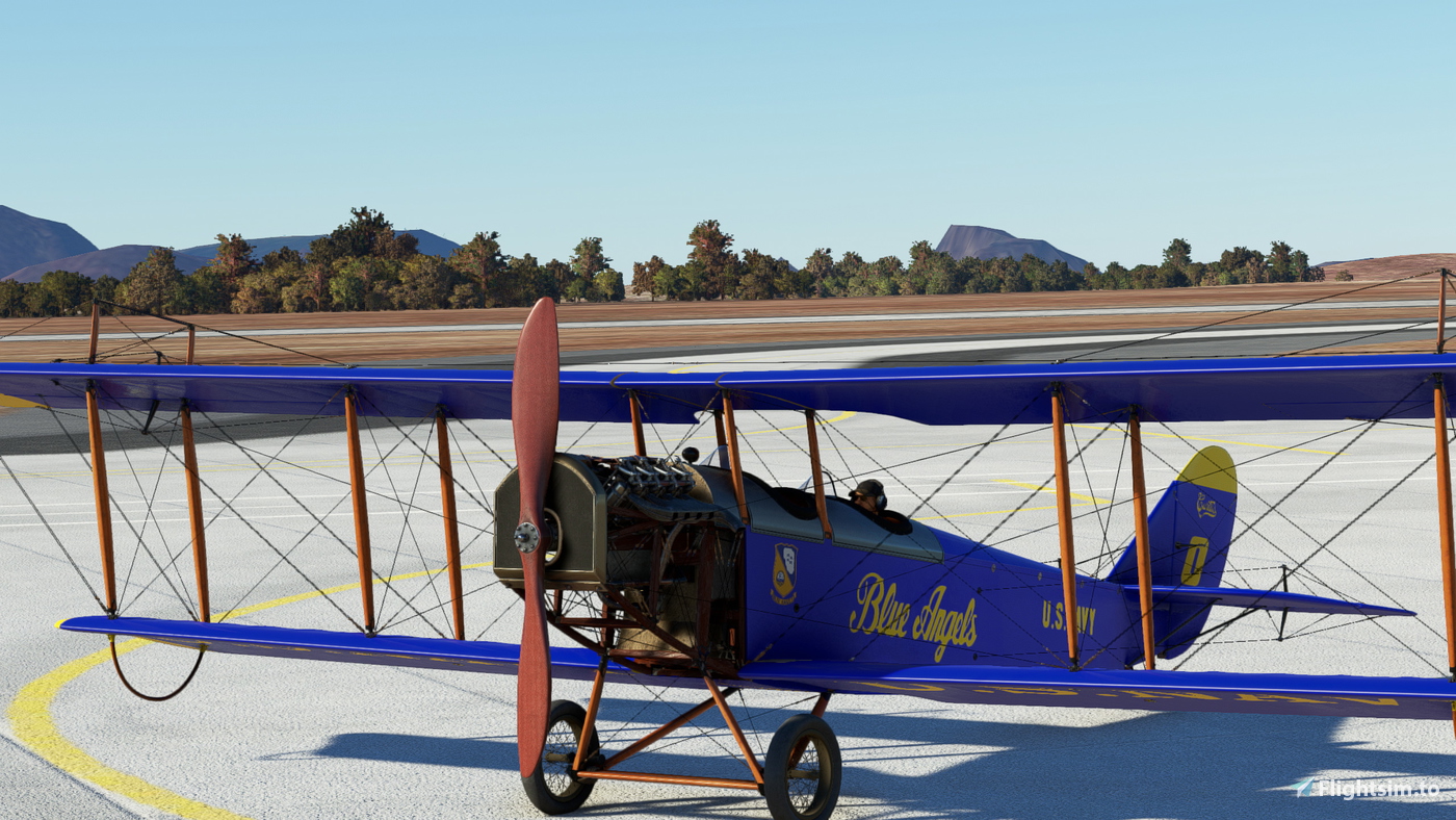 Curtiss JN-4 Blue Angels Jenny for Microsoft Flight Simulator | MSFS