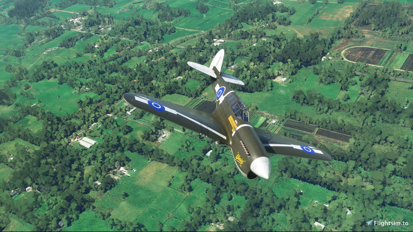 Curtiss P-40F RNZAF NZ3220 "Gloria Lyons" voor Microsoft Flight ...