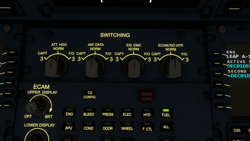 Custom Cockpit Views For The A320neo for Microsoft Flight Simulator | MSFS
